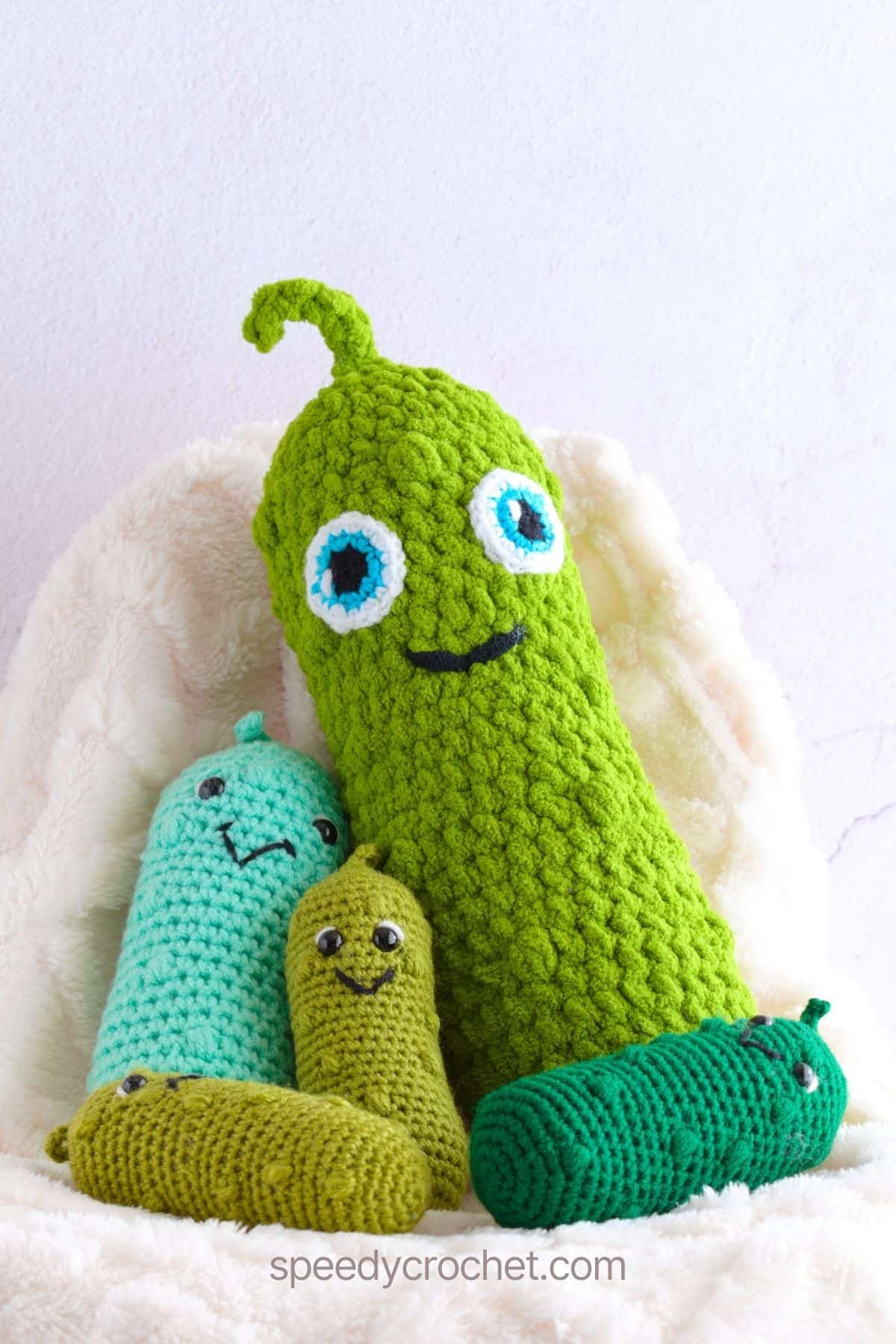 Crochet Pickle Pattern | Speedy Crochet
