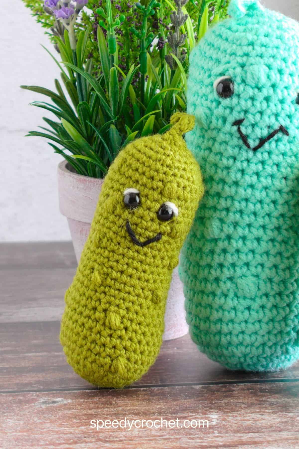 Crochet Pickle Pattern | Speedy Crochet