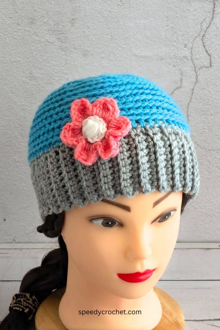 Half Double Crochet Beanie Pattern | Speedy Crochet